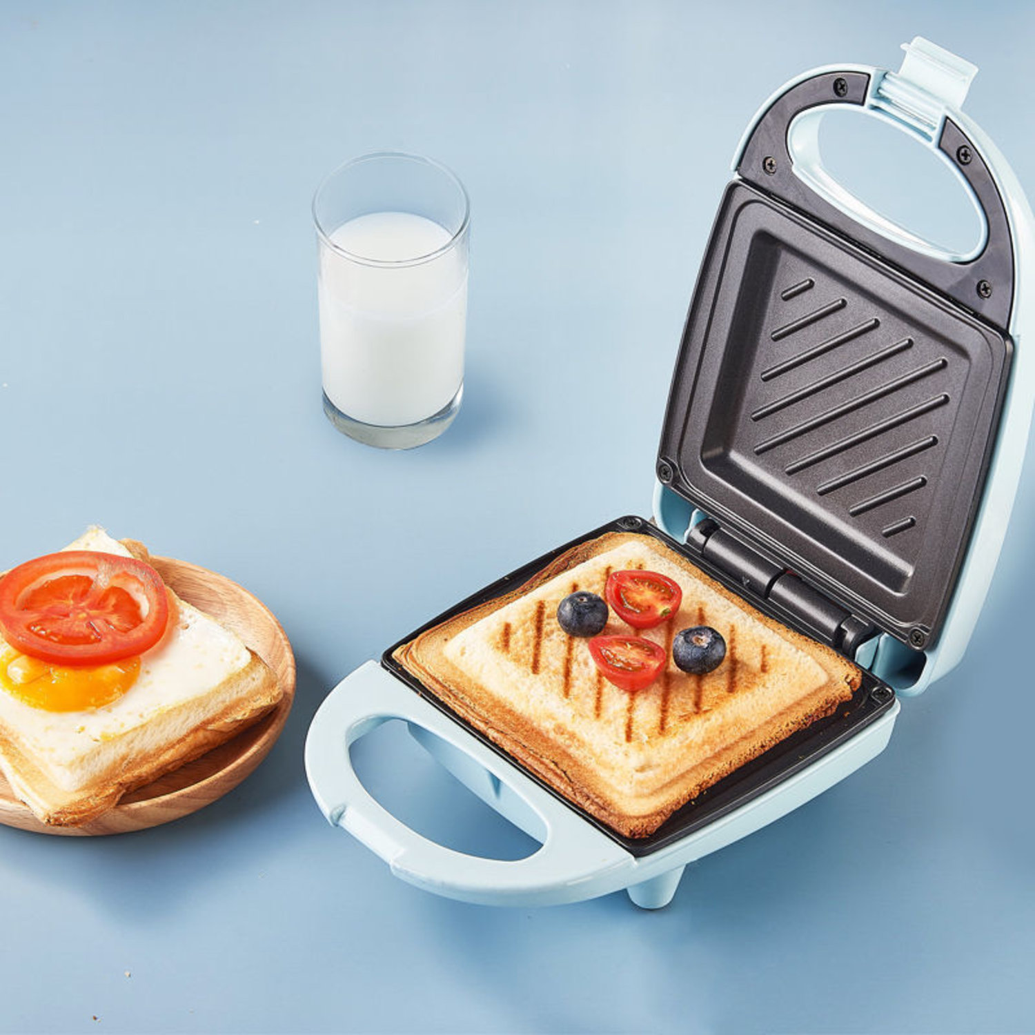 SHENZHENHAIYUE Multifunctional Sandwich Maker, Breakfast Maker, Light ...