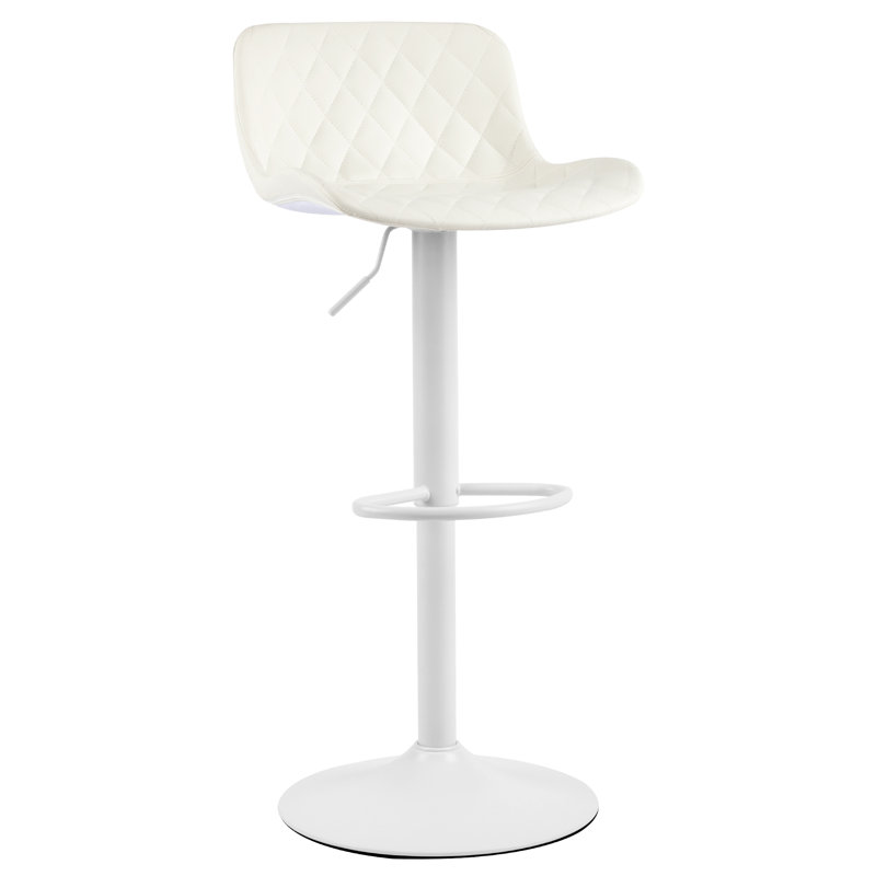 Wade Logan® Beora Swivel Adjustable Height Bar Stool & Reviews | Wayfair