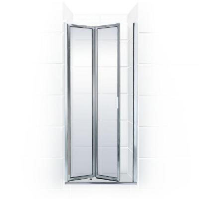 Coastal Shower Doors Paragon Double Hinge Bifold Shower Door | Wayfair