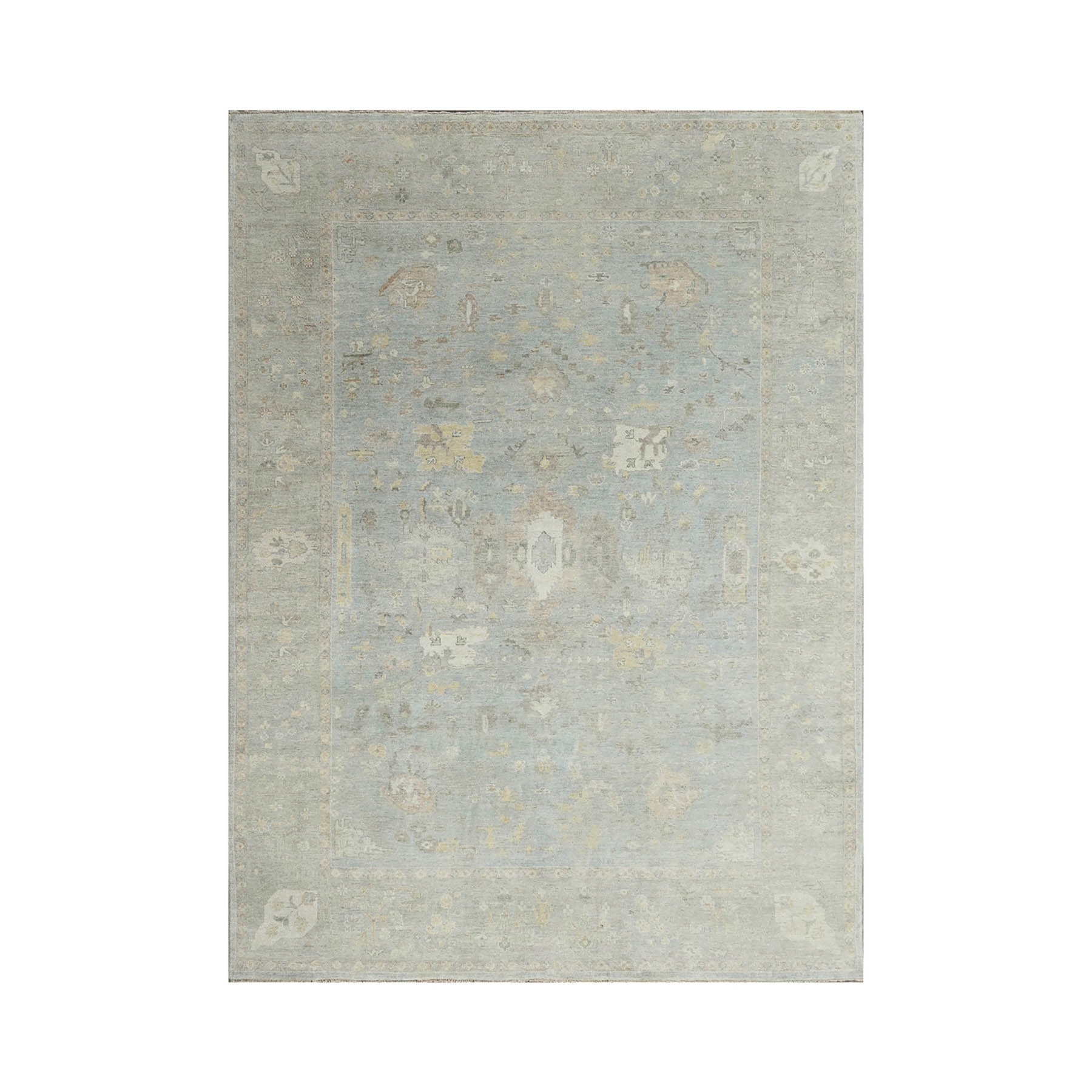 Oriental Rug of Houston One-of-a-Kind Area Rug in Green | Wayfair