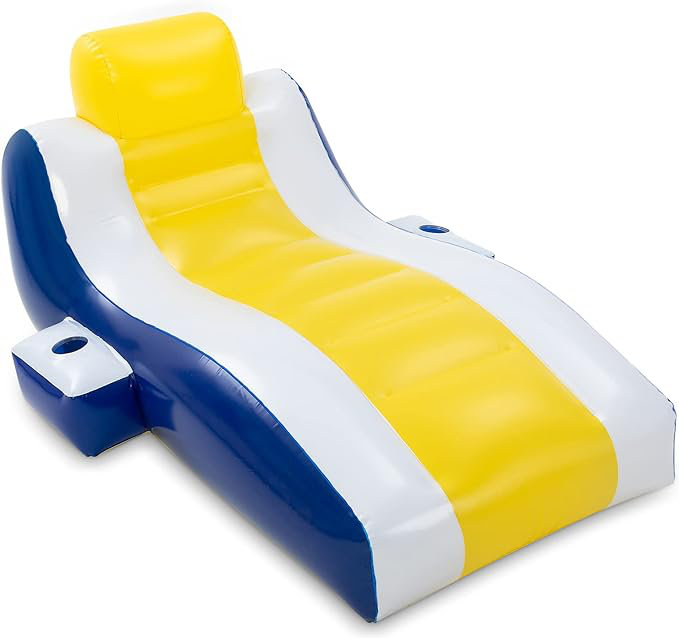 Sloosh Comfortable Pool Recliner Inflatable | Wayfair