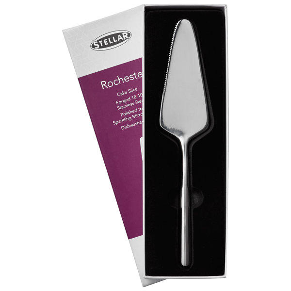 Stellar Rochester 18/10 Stainless Steel Cake Slice Server | Wayfair.co.uk
