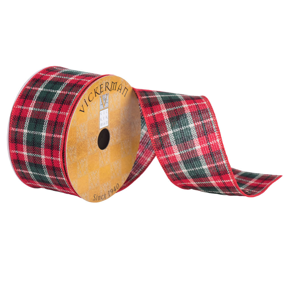 Vickerman Plaid Ribbon | Wayfair