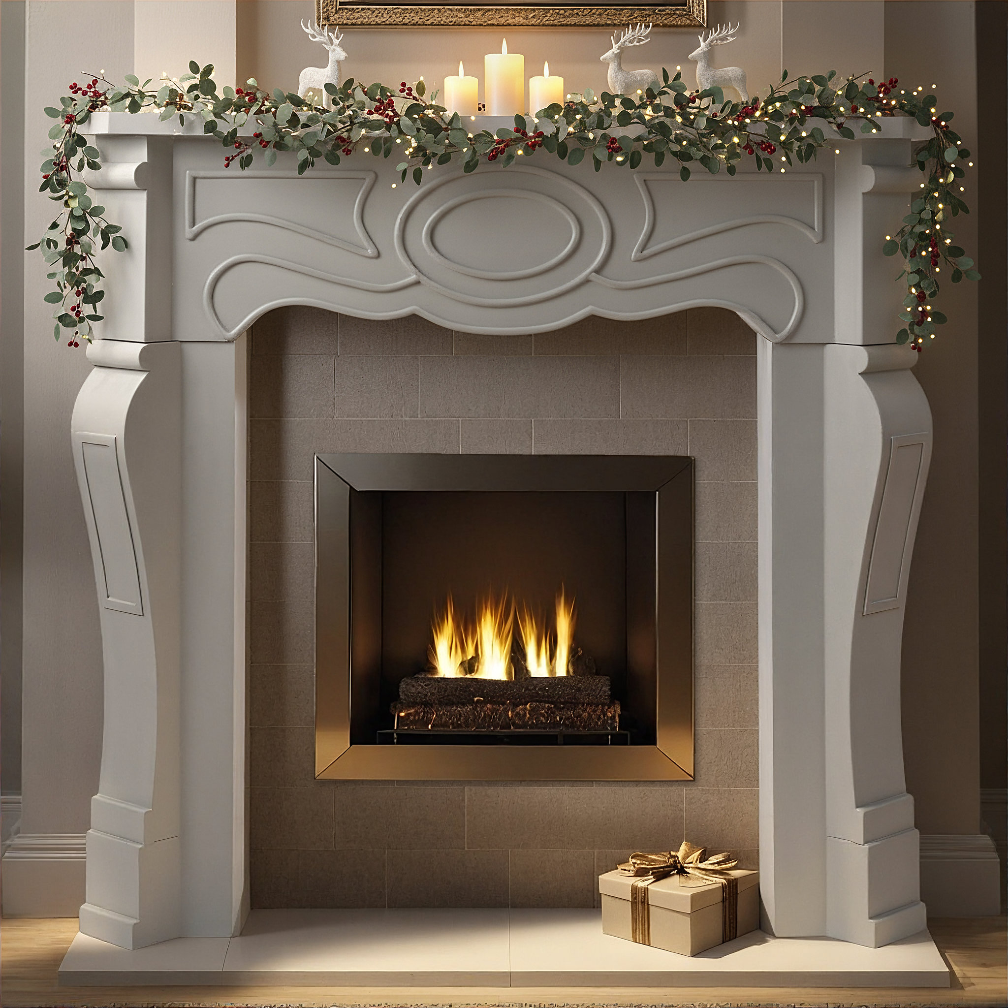 Lark Manor™ Fireplace Mantel Surround & Reviews | Wayfair