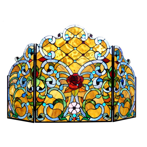 Wayfair | Glass Fireplace Screens