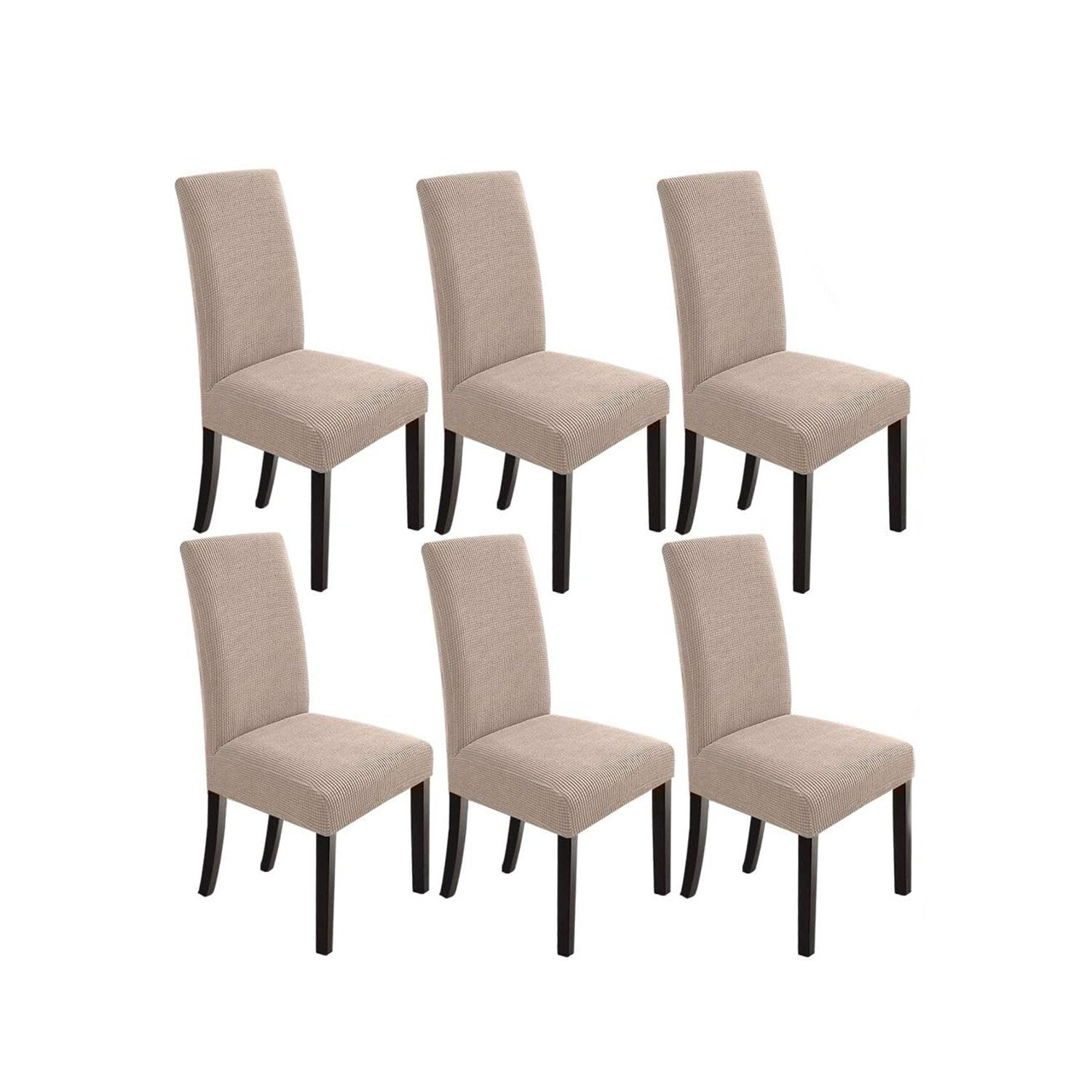 Latitude Run® Set Of 6 Dining Room Chair Covers,Durable,Removable ...