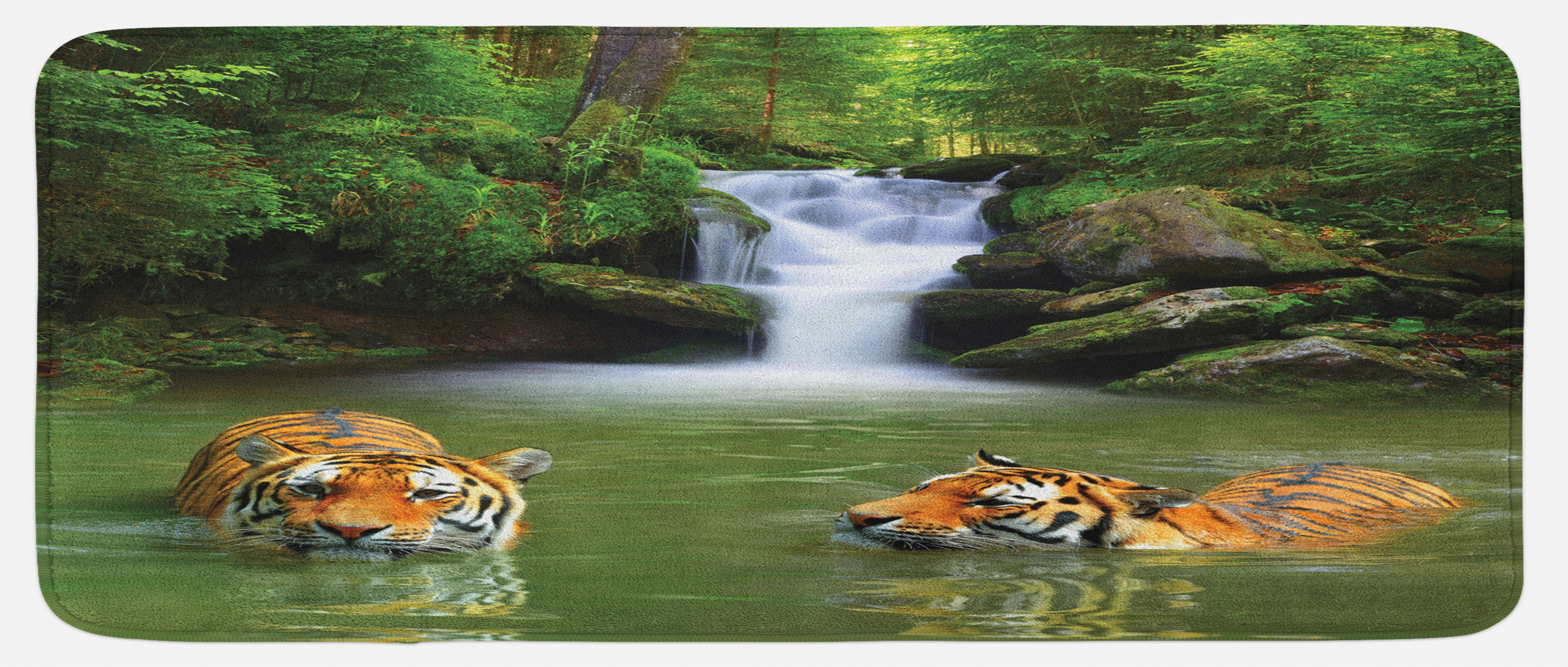 East Urban Home Safari Kitchen Mat | Wayfair