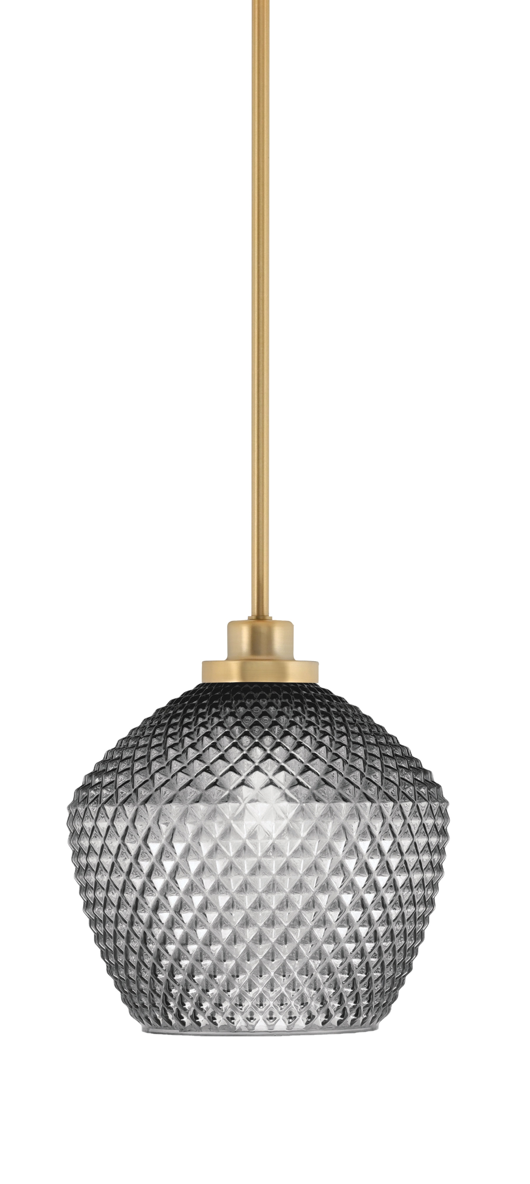 George Oliver Scituate Stem Hung Mini Pendant Shown In Black, 9 ...
