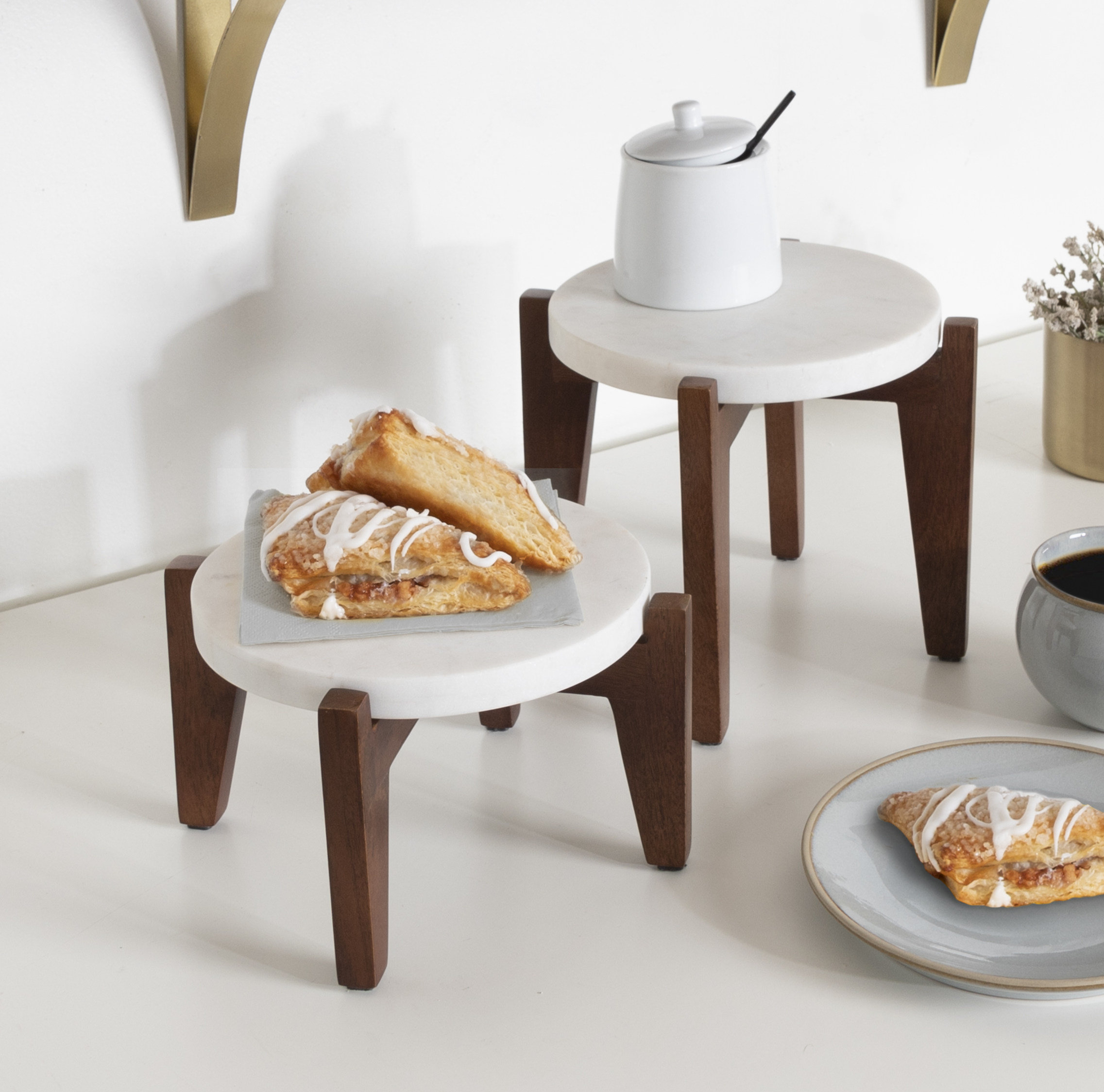 Joss & Main Durham 2 Piece Round Plant Stand Set & Reviews - Wayfair Canada