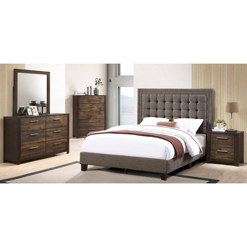 Wildon Home® Ashoka 5 Piece Bedroom Set | Wayfair