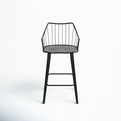 Joss & Main Lipman Solid Wood 25.75" Counter Stool & Reviews | Wayfair