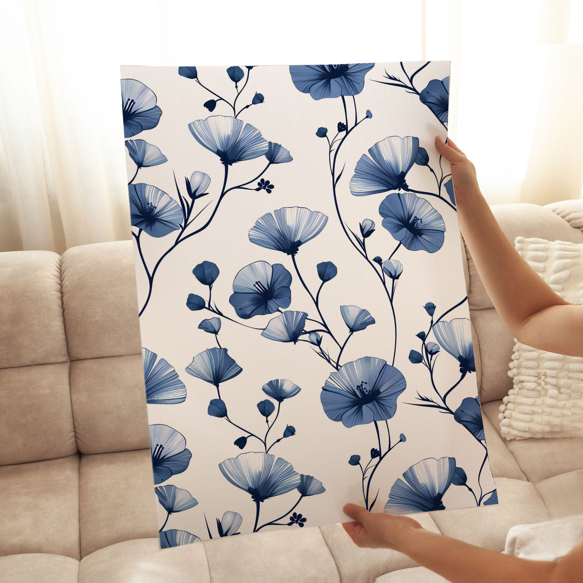 Winston Porter Floral Floral Symphony Dream IV Modern Unframed Art ...