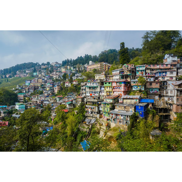 Ebern Designs Darjeeling, India On Canvas Print | Wayfair