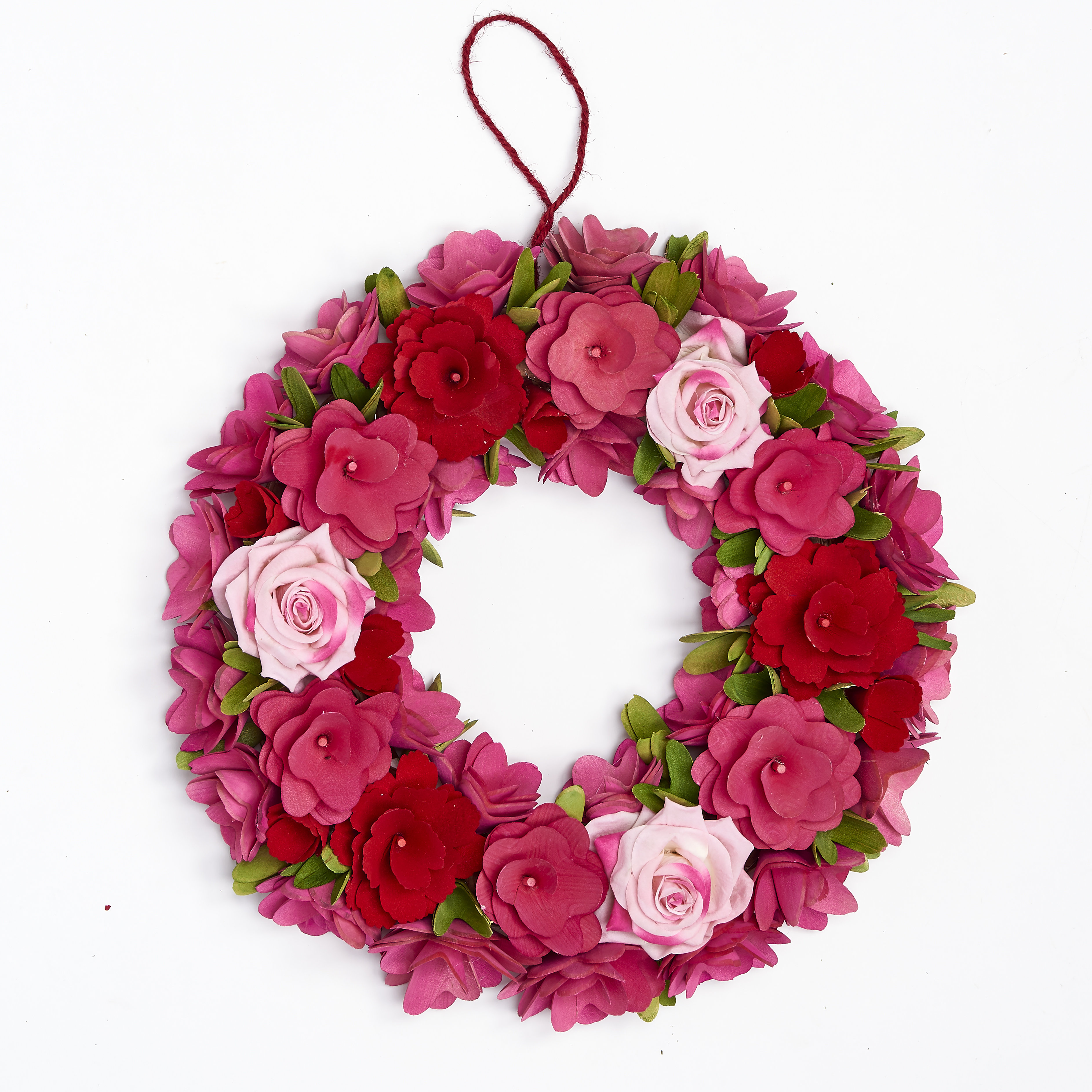 The Holiday Aisle® 16" Wood Curl Wreath & Reviews | Wayfair