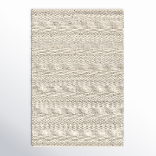 Joss & Main Zekia Flatweave Wool Beige/Gray Area Rug & Reviews | Joss ...