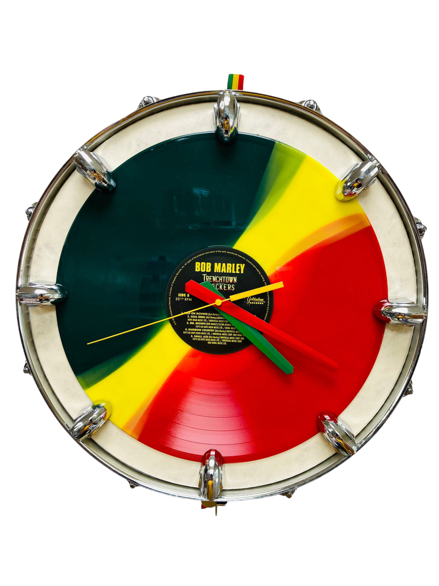 Rocking The Clock Bob Marley Wall Clock | Wayfair