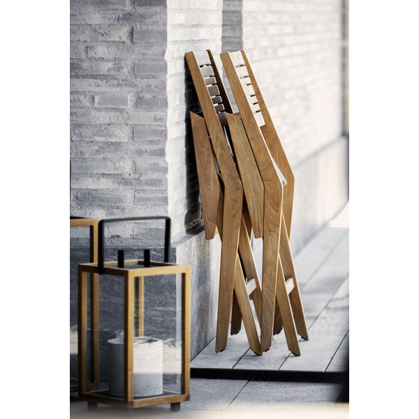 Cane-line Flip Teak Folding Armchair | Wayfair