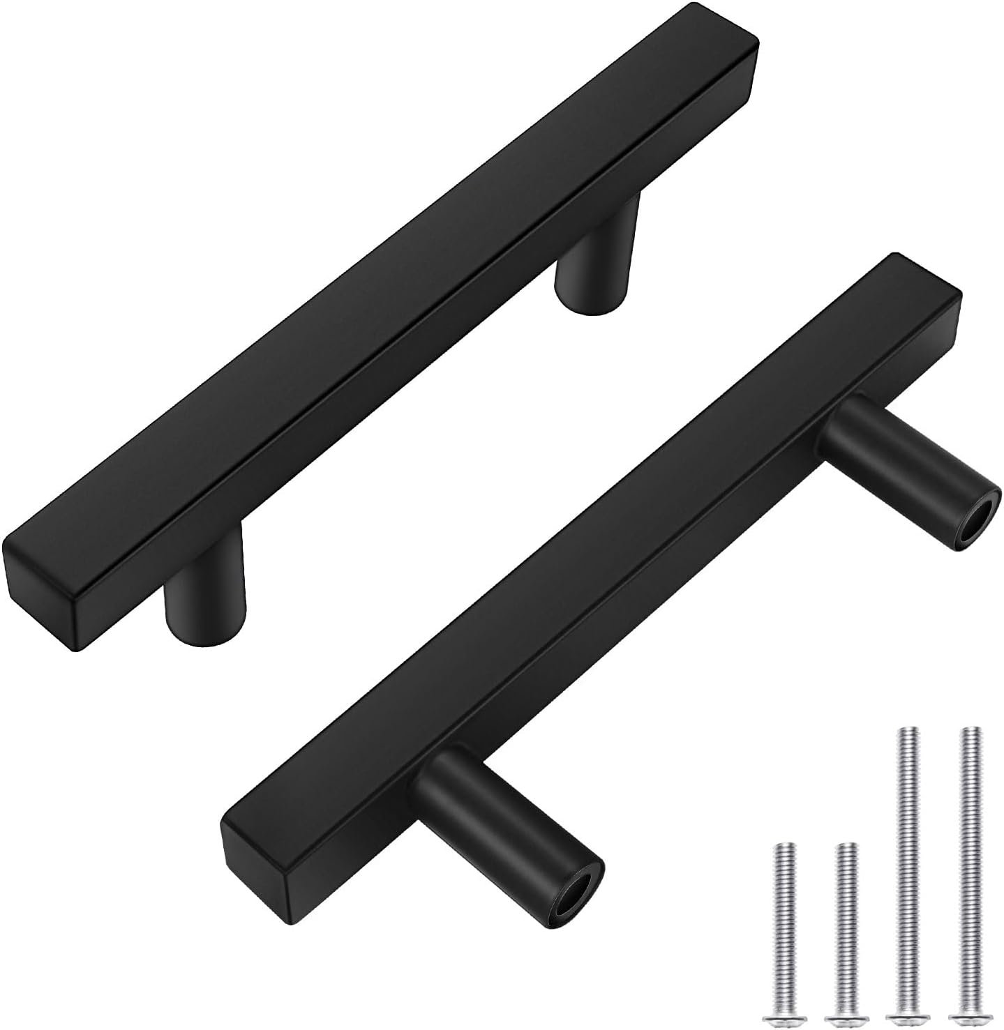 ERTCHUE RIED 30 Pack Matte Black Cabinet Handles, 6 Inch Stainless ...