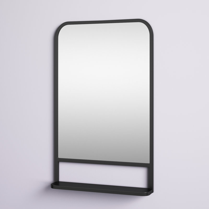 Wade Logan® Asaiya with Shelves Wall Mirror & Reviews | Wayfair