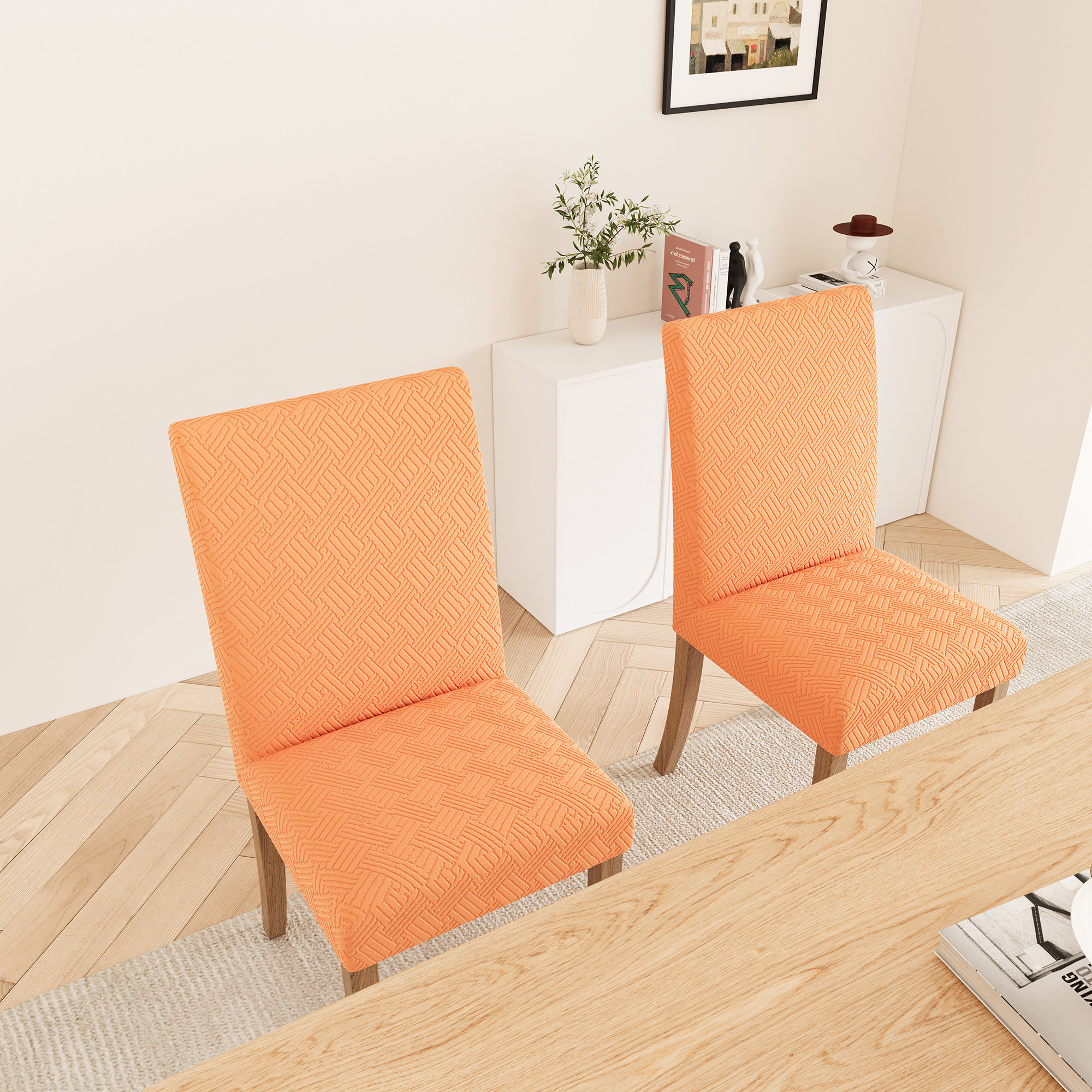 Latitude Run® Four Season Universal Chair Cover, Dining Table Chair ...