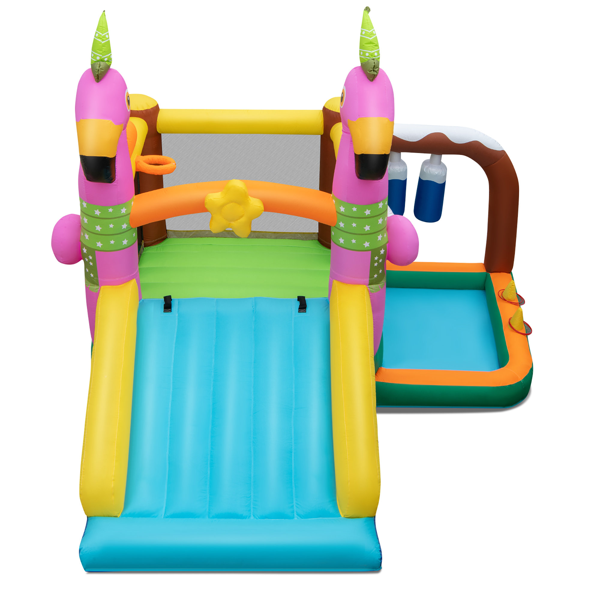 Costway 11' x 10.5' Bounce House with Slide - Wayfair Canada