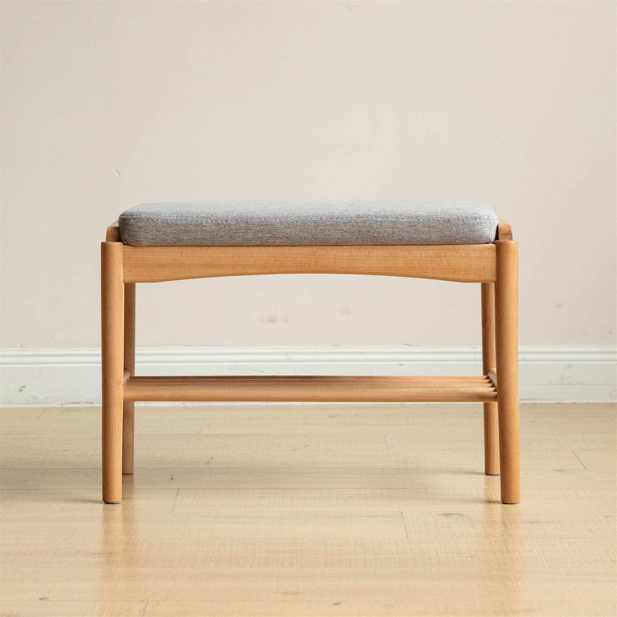 Ophelia & Co. Modern & Contemporary Bench with Cushuion | Wayfair