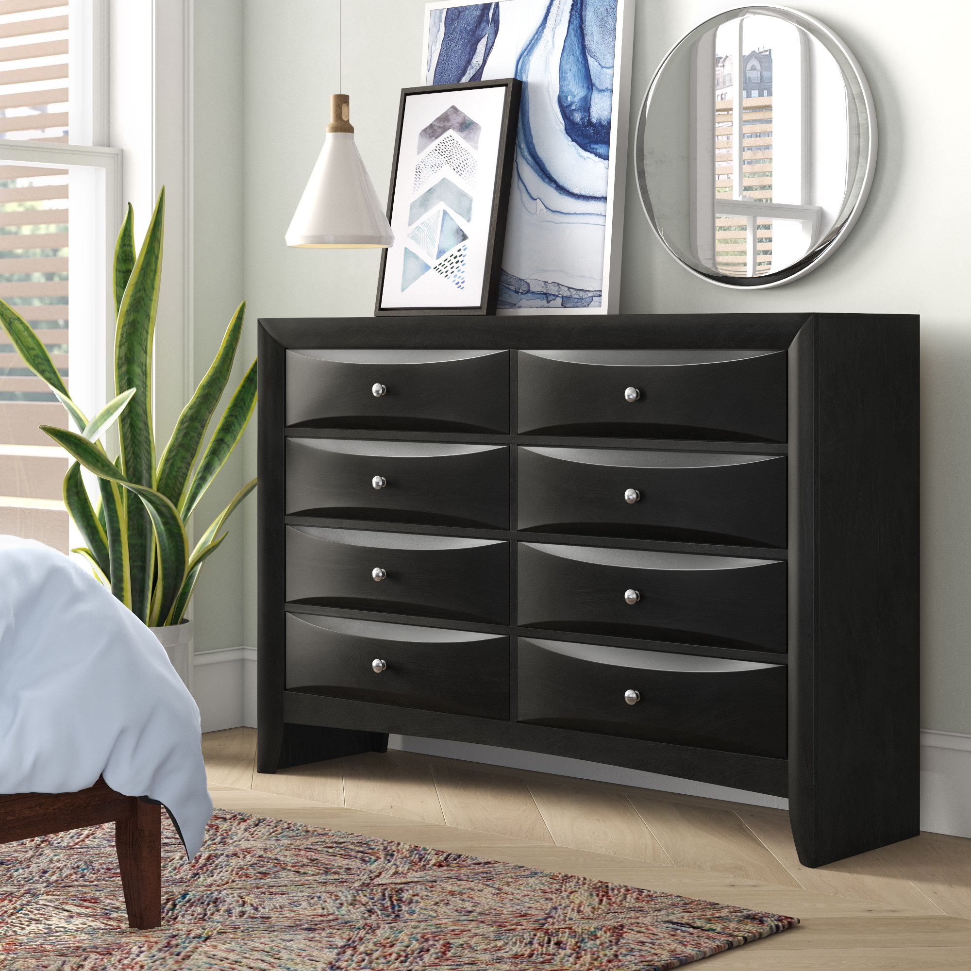 Ebern Designs Braymer 8 Drawer Double Dresser & Reviews - Wayfair Canada