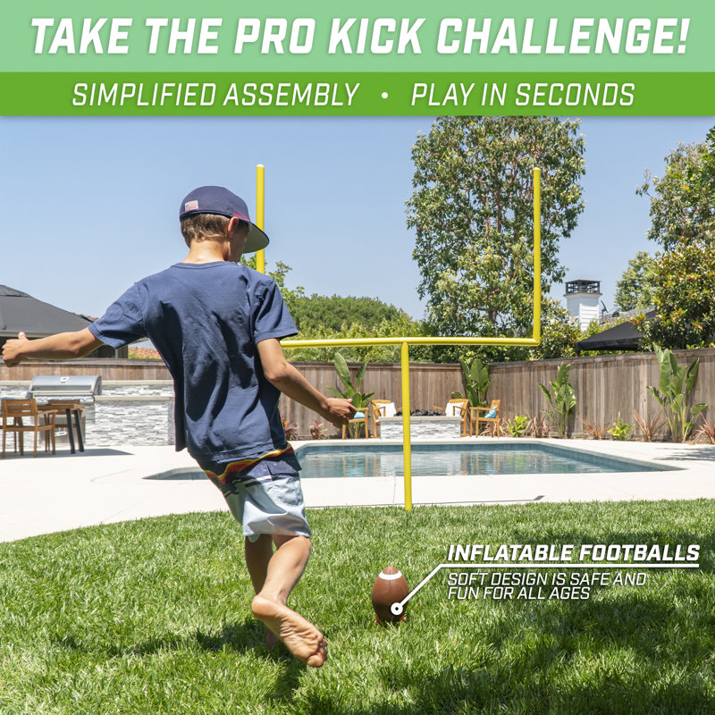 GoSports 7 Piece Pro Kick Challenge Field Goal Set & Reviews | Wayfair