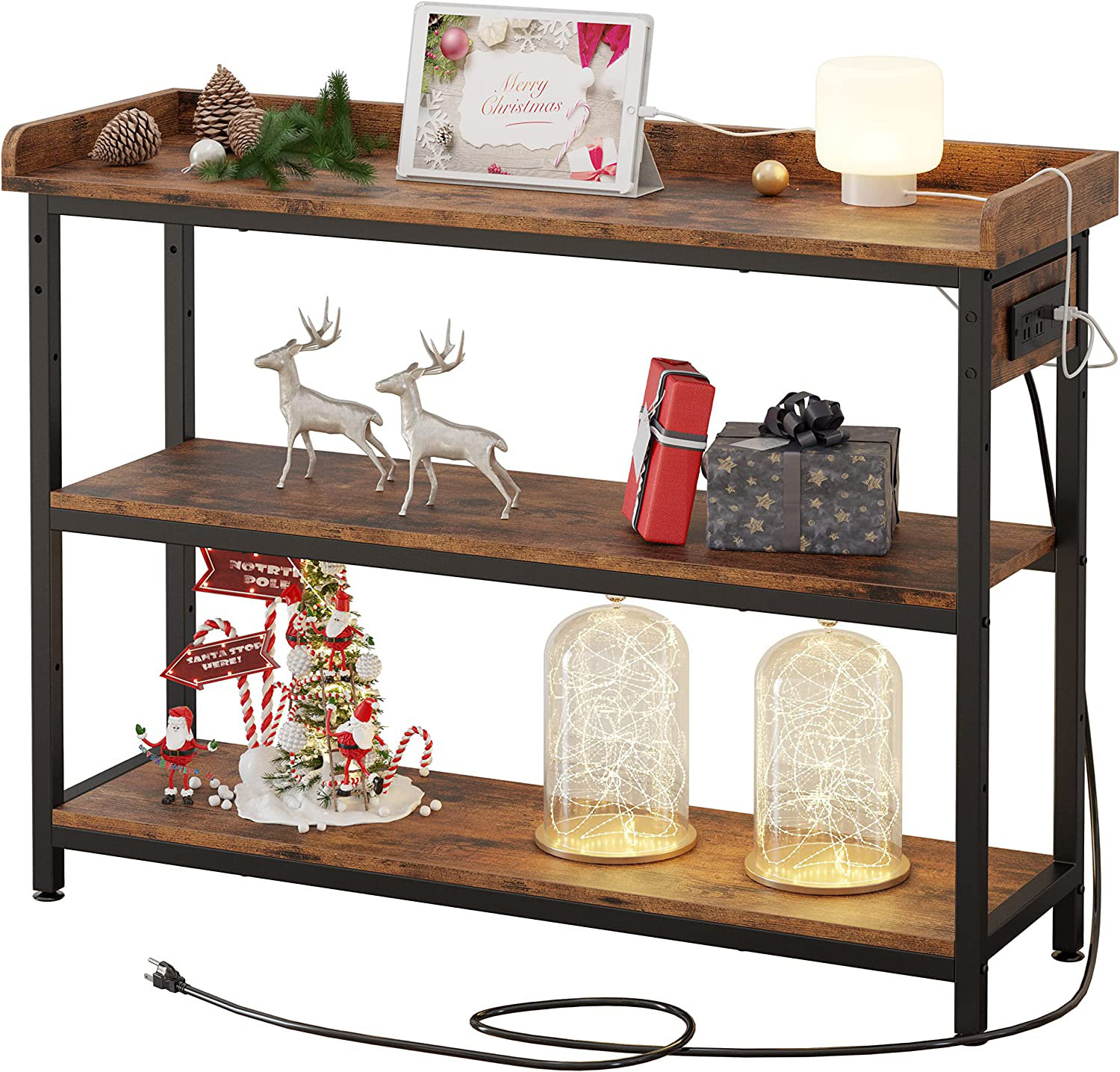 17 Stories Console Table with Power Outlets & Reviews | Wayfair