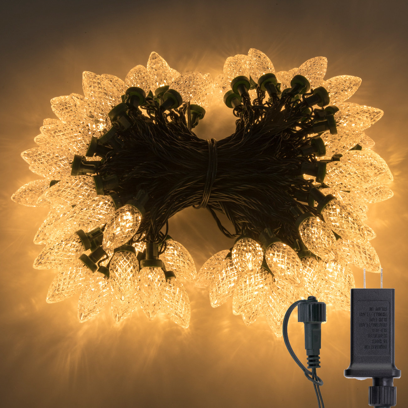 The Holiday Aisle® 100 LED 81 FT C9 Christmas String Lights & Reviews ...