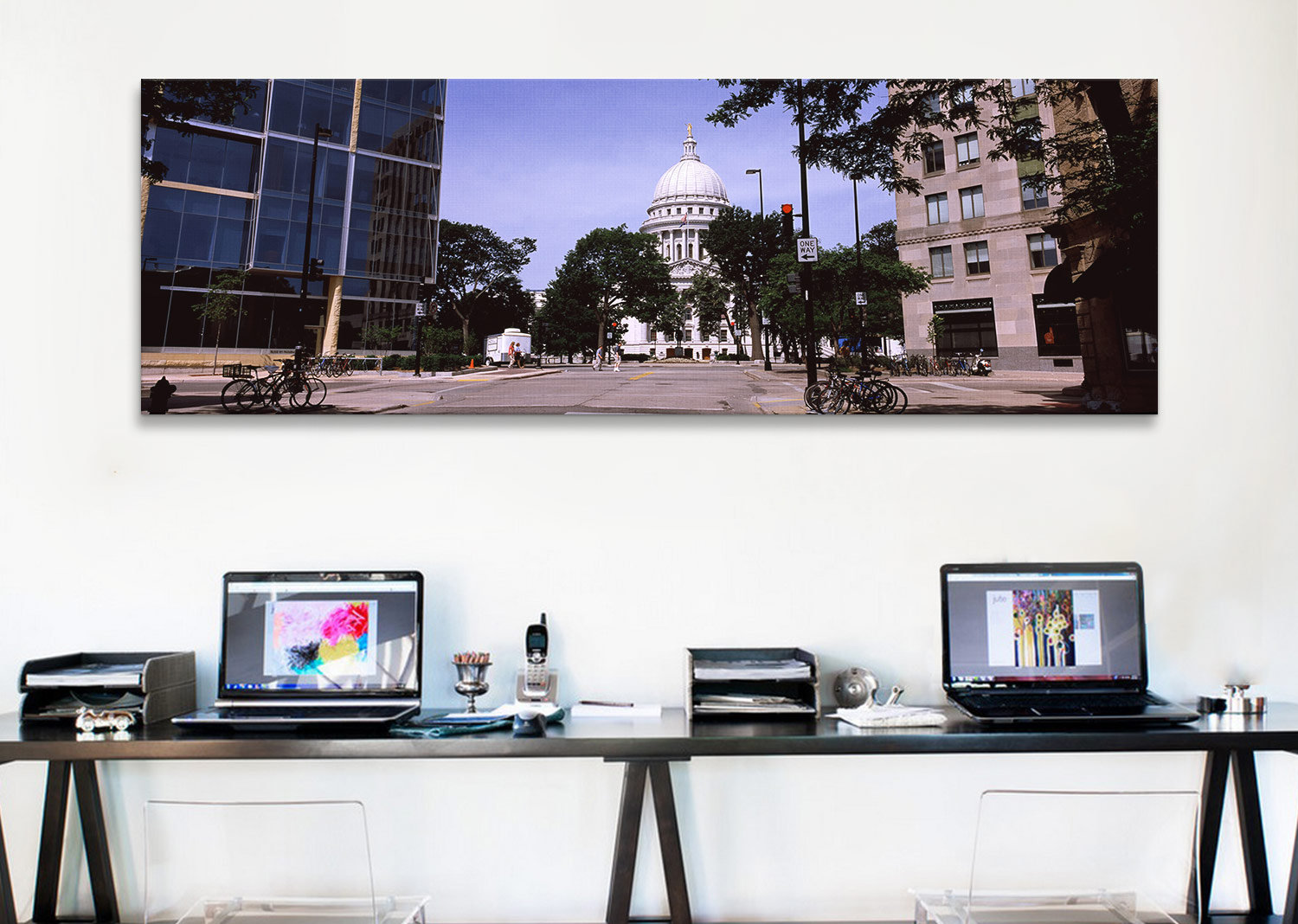 Ebern Designs Panoramic Wisconsin State Capitol, Madison, Wisconsin ...