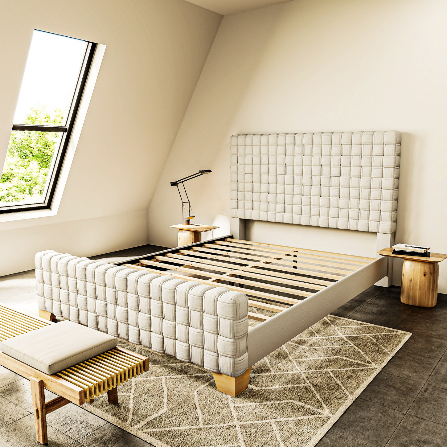 Ebern Designs Winetta Queen Bed With High Headboard | Wayfair