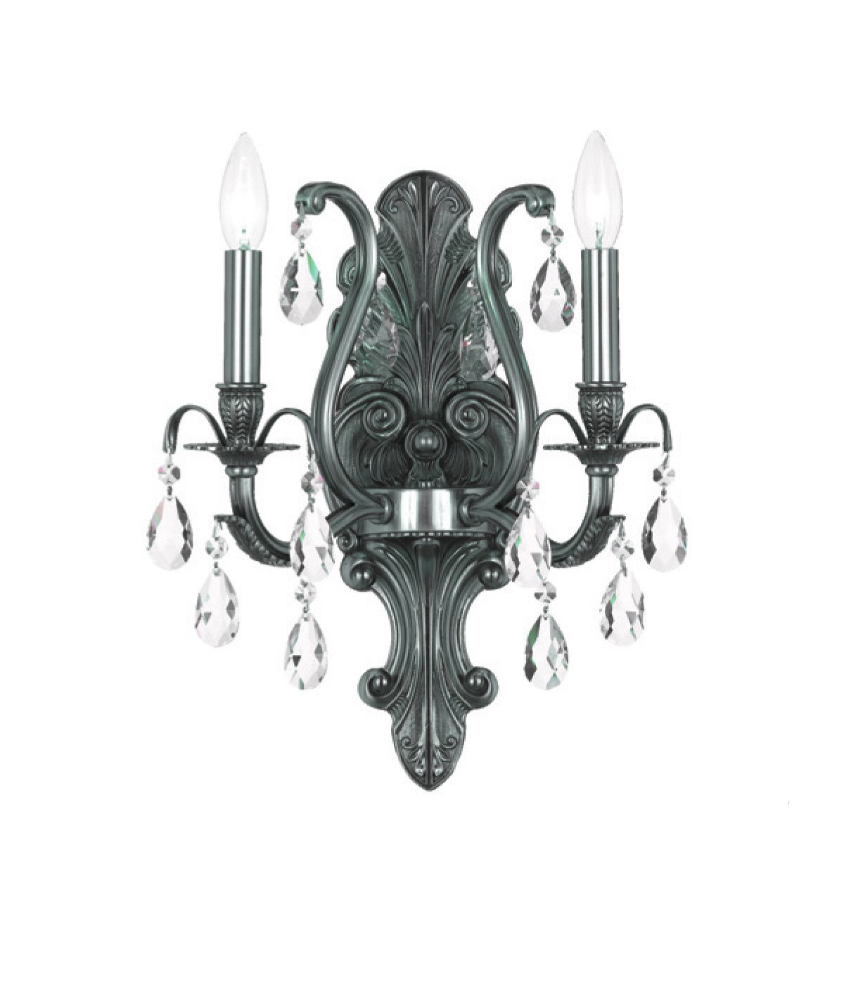 Astoria Grand Farwell 2 - Light Dimmable Candle Wall Light | Wayfair