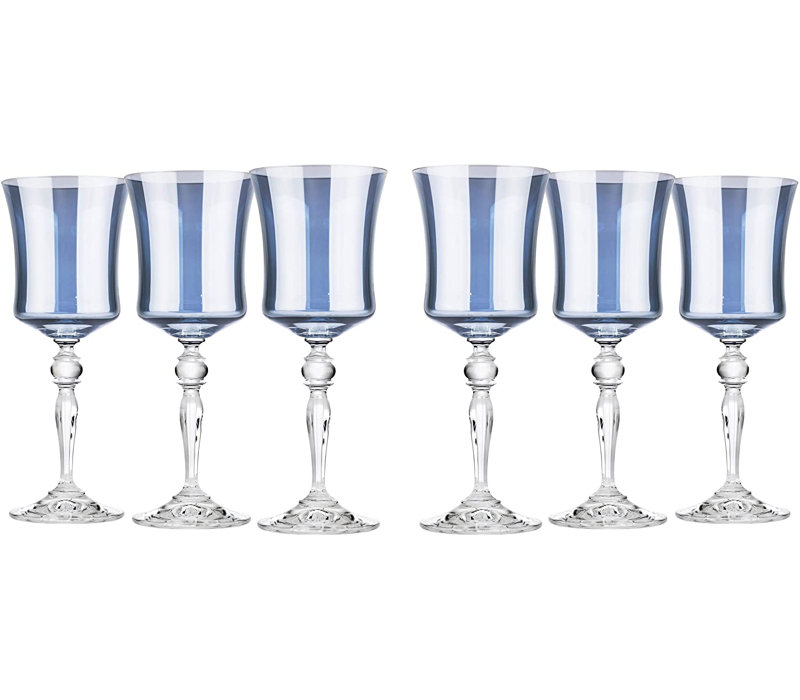 Rosdorf Park Drayce 6 - Piece 8.25oz. Glass All Purpose Wine Glass ...