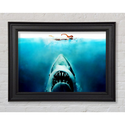 Longshore Tides Jaws - Single Picture Frame Print | Wayfair.co.uk