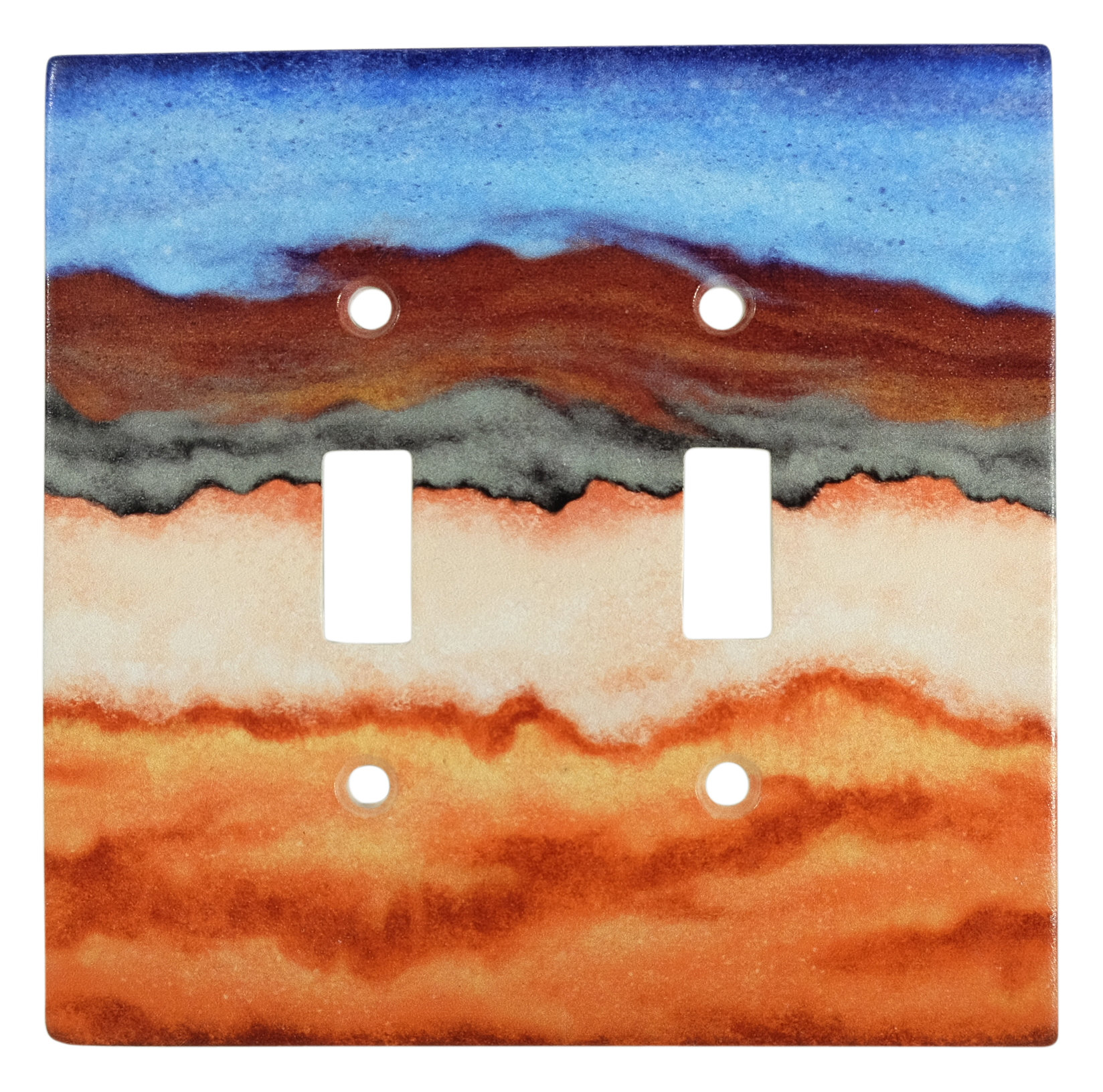 De Leon Collections Desert Stone 2-Gang Toggle Light Switch | Wayfair