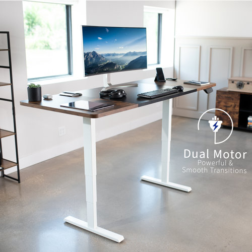 VIvo Electric 71" x 30" Stand Up Desk Workstation, 2B7B Series ...