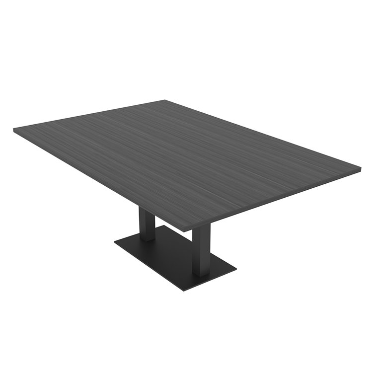 Skutchi Designs, Inc. 6X4 Rectangular Conference Room Table With Square ...