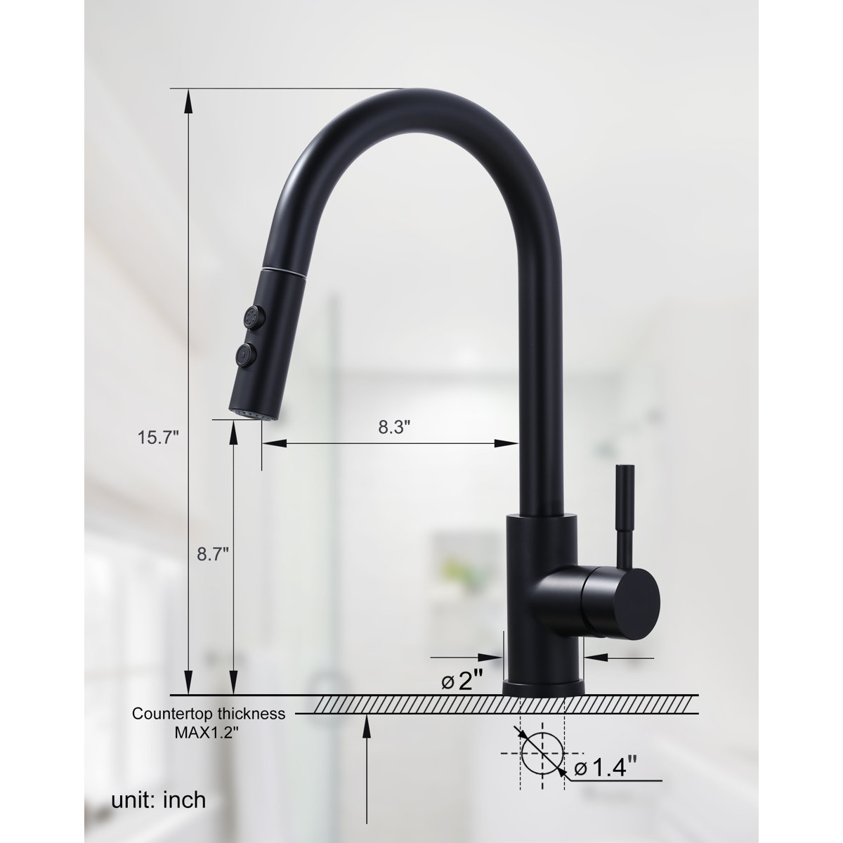 Aleasha Kitchen Faucet | Wayfair