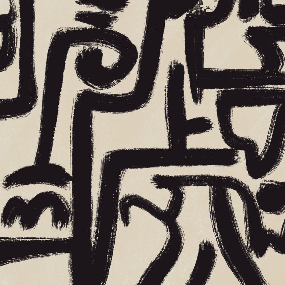 Ivy Bronx Line art abstract 04 | Wayfair.co.uk