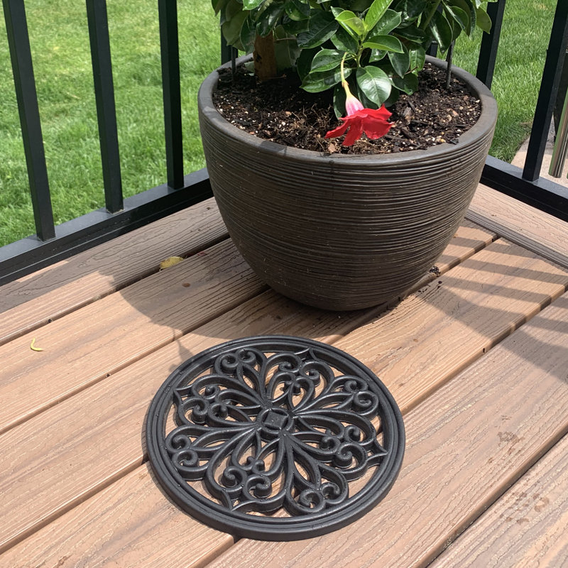 Fleur De Lis Living Plant Mat Set | Wayfair