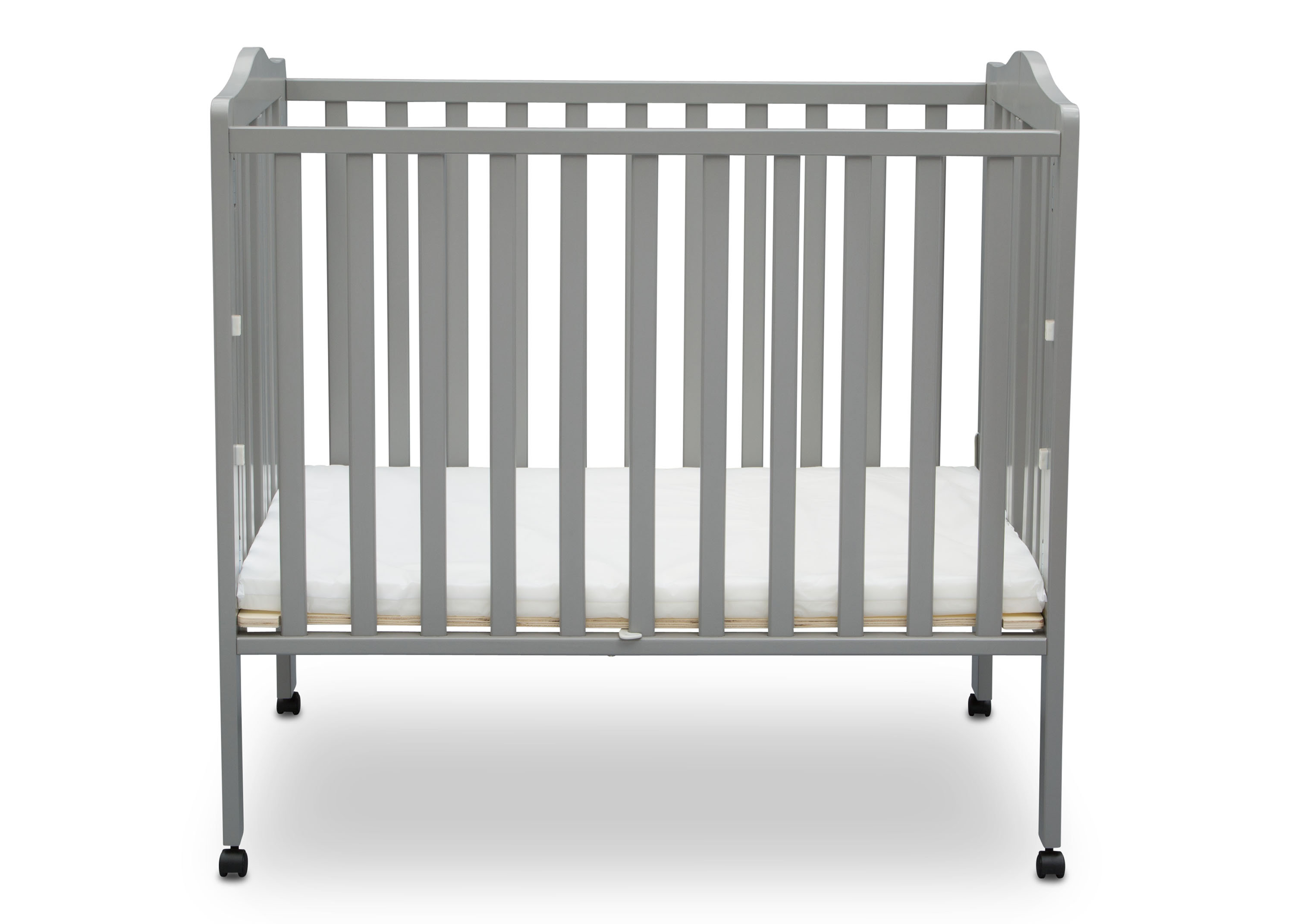 Delta Children Folding Mini Portable Crib with Mattress & Reviews | Wayfair