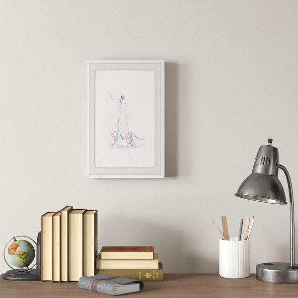 Grovelane Fancy Monokini Framed On Paper Painting | Wayfair