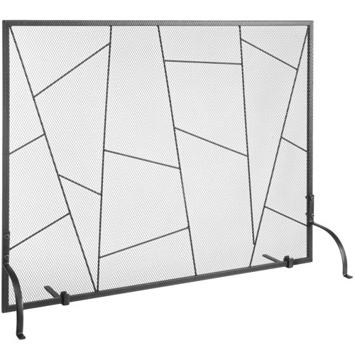 Single Panel Fireplace Screens You'll Love | Wayfair
