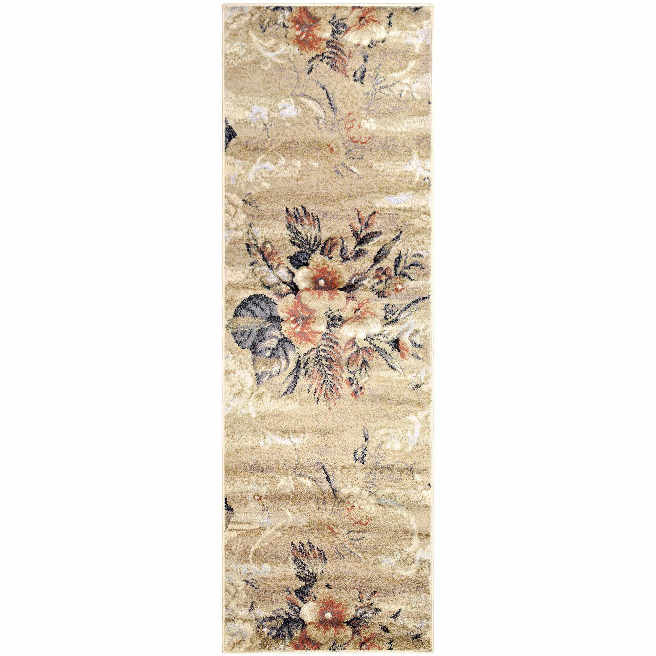 Darby Home Co Montmiral Transitional Washed Floral Oriental Indoor Area ...