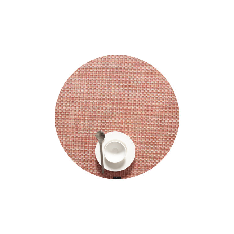 Chilewich Easy Care Mini Basketweave Round Placemat | AllModern