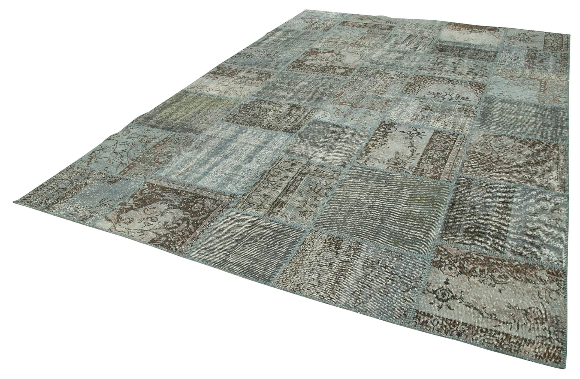 Bungalow Rose Vipin Patchwork Machine Woven Rectangle 8'3" x 11'8" Wool ...