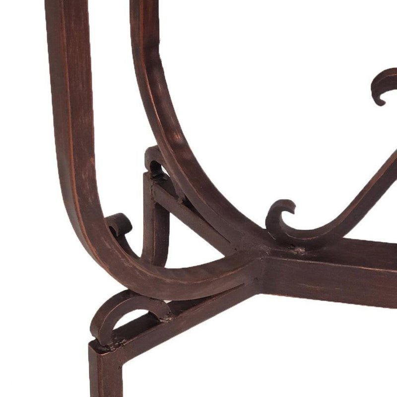 Mexports by Susana Molina Rustic Elegant Travertine Entry Table | Wayfair