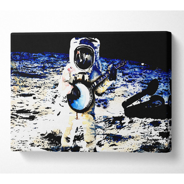 ClassicLiving Space Banjo - Wrapped Canvas Print | Wayfair.co.uk