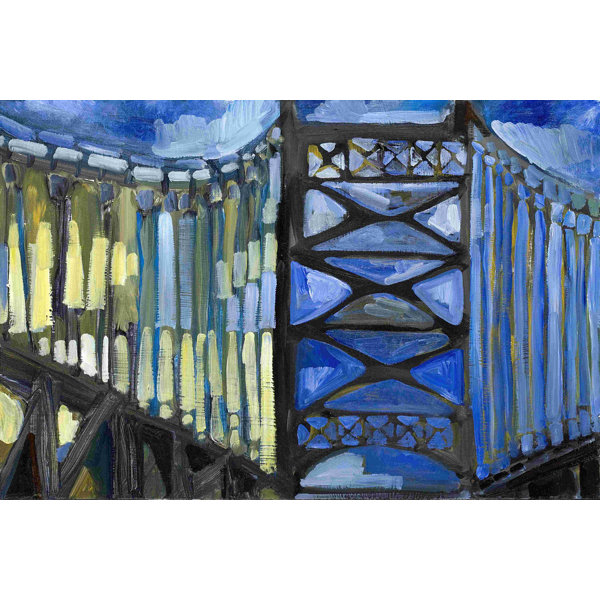 Foundry Select Bridge & Sky I On Canvas by Erin McGee Ferrell Print ...